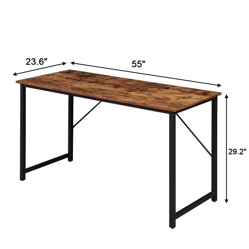 Computer Desk Sturdy Home Office Desk for Laptop Modern Simple Style ...